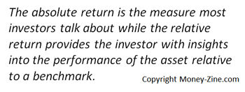 Absolute Versus Relative Return