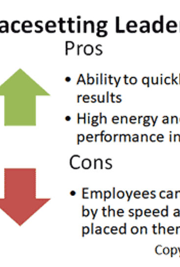 Pacesetting Leadership | Moneyzine.com